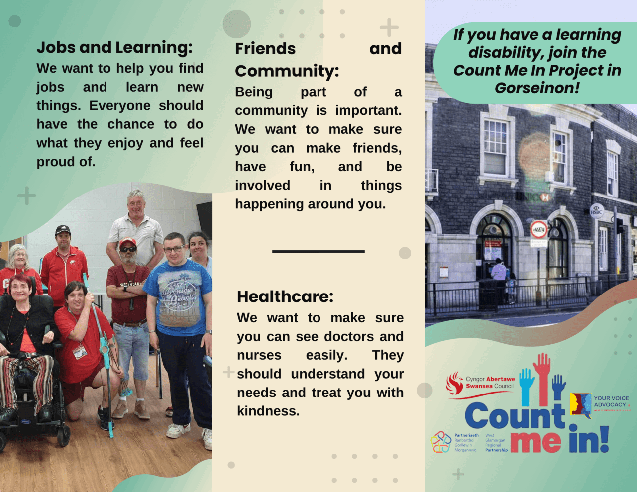 The Count me in project - Your Voice Advocacy