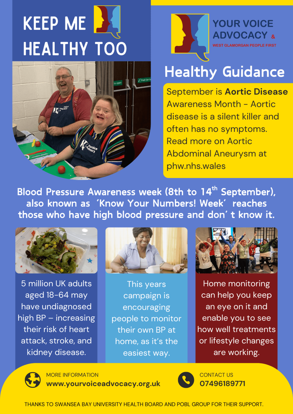 Healthy Guidance Blood Pressure - Your Voice Advocacy